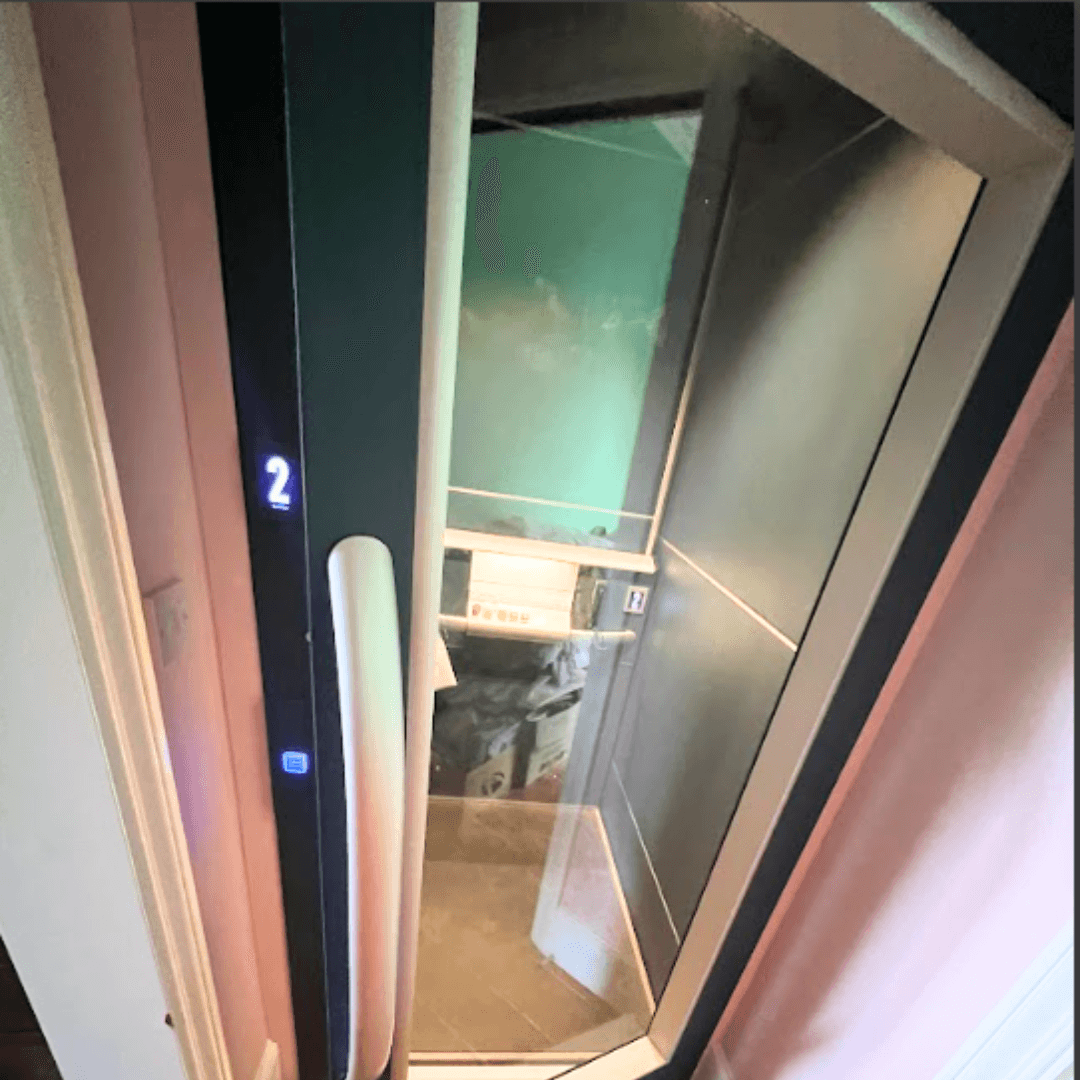 A4000 lift installed in Edwardian period property in Islington - Cibes UK